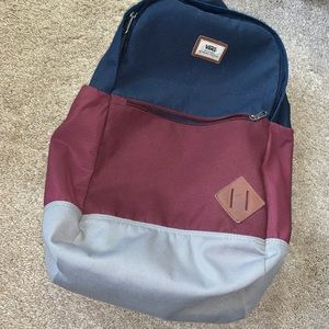 Vans Bags | New W Tags Coated Canvas Book Bag Back Pack | Poshmark